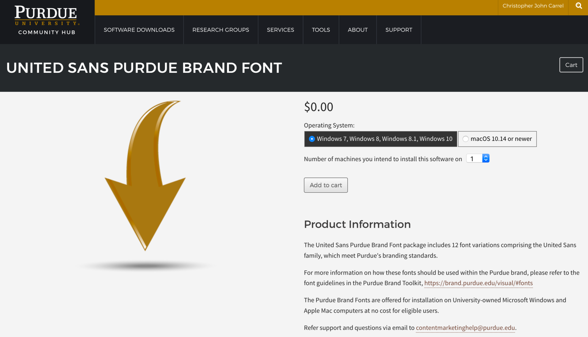 How to install brand fonts - Purdue Brand Studio