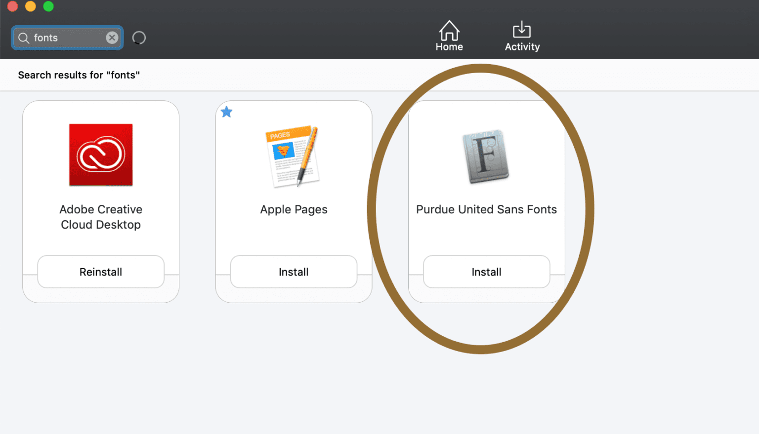 How to install brand fonts - Purdue Marketing and Communications