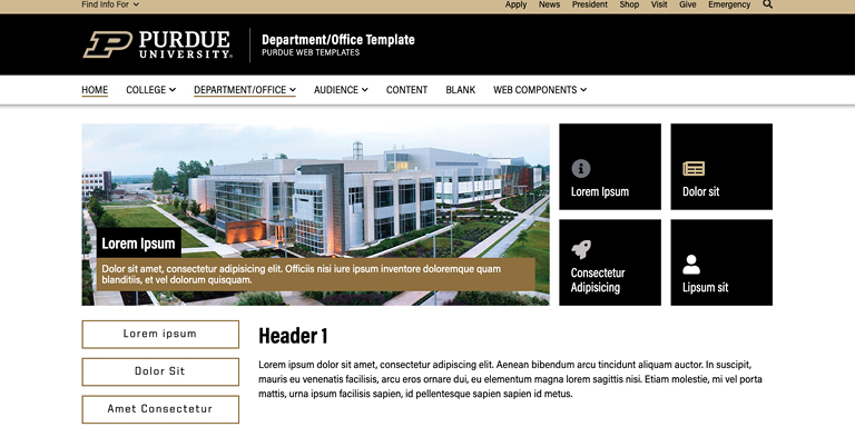 Digital Media for Purdue Marketing and Communications