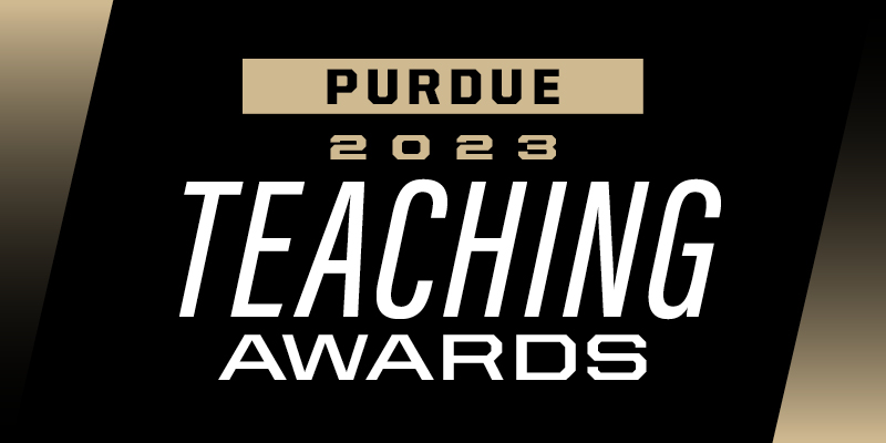 2023 Teaching Awards - Purdue Brand Studio