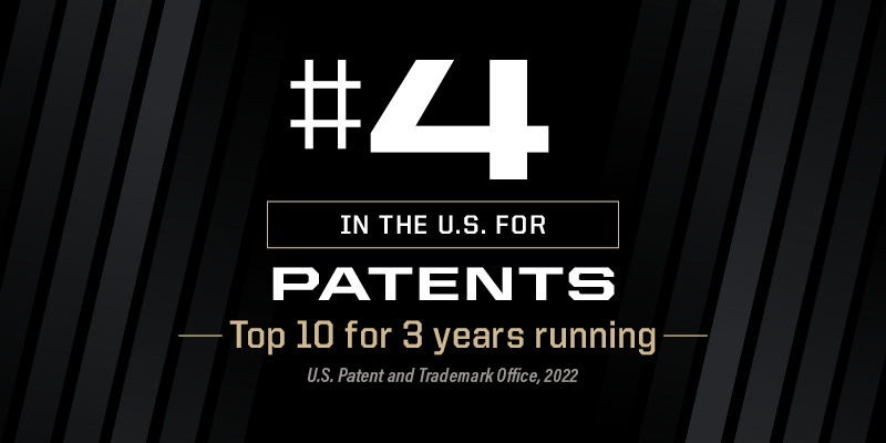 No. 4 IN THE U.S. FOR PATENTS, 2022