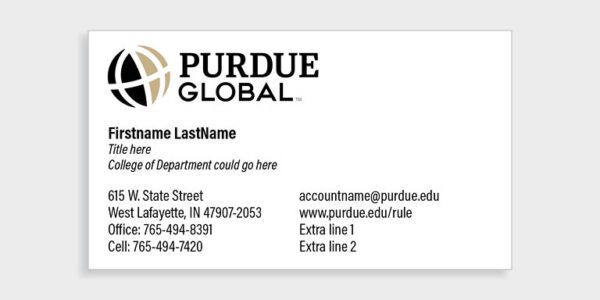 Purdue Global Brand Resources