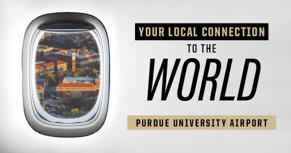 Purdue University Airport Commercial Flight Promotion