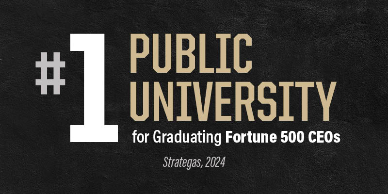 Graduating Fortune 500 CEOs Ranking - Purdue Brand Studio